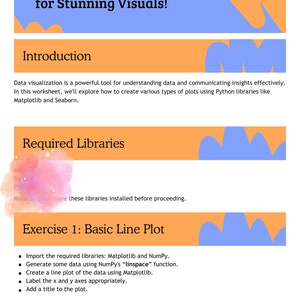Easy Python Data Visualization Kit: Create Stunning Charts, Graphs and ...