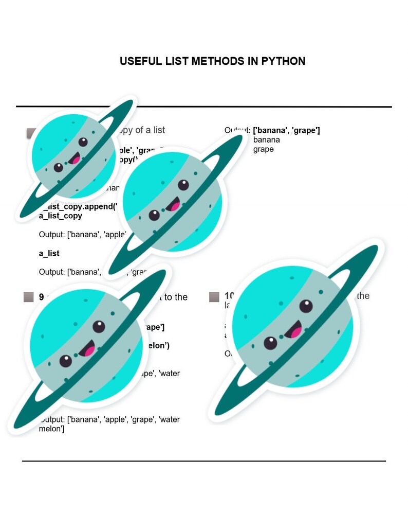 Python Code Printout - Etsy