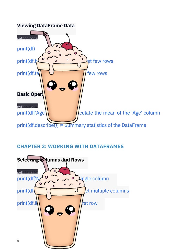 Introduction To Pandas A Beginners Guide For Python And Pandas Etsy