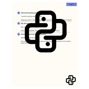 Complete Python Cheatsheet: Learn Programming Basics & More in 6 Pages ...