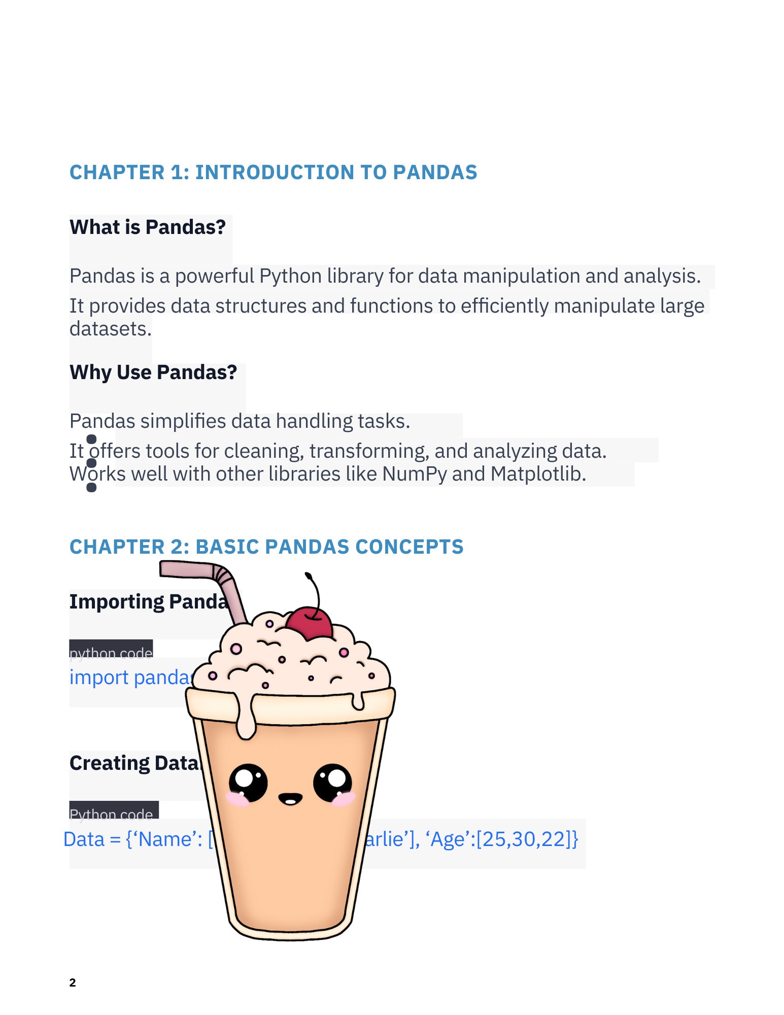 Introduction to Pandas--a Beginner's Guide for Python and Pandas - Etsy