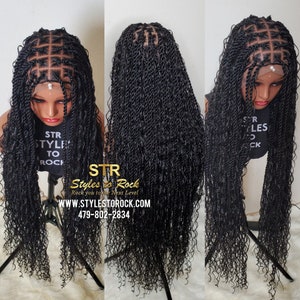 Boho Goddess Locks Braided Wig - Etsy