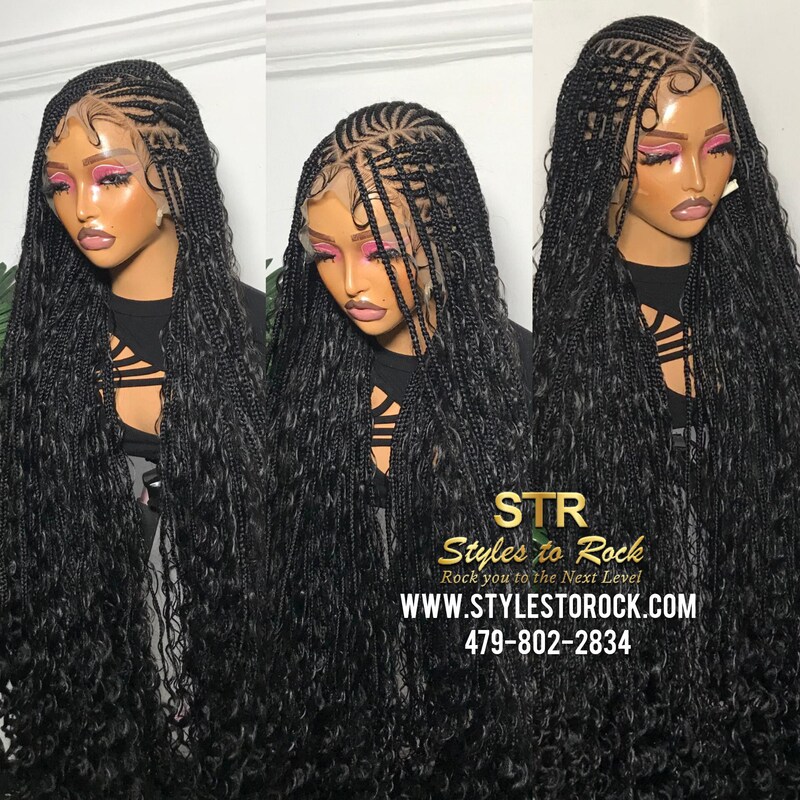 Boho Goddess Locks Braided Wig - Etsy