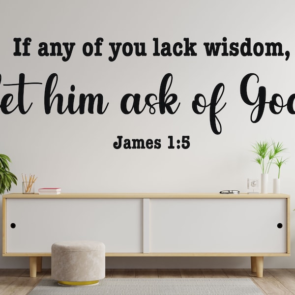 Vinyl Bible Verse - Etsy