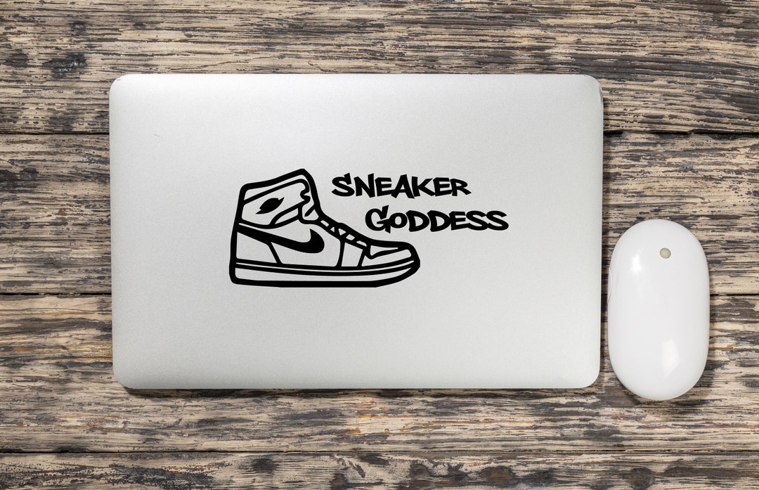 Sneaker Goddess Vinyl Wall Decal - Home Decor for Teenage Girl's ...