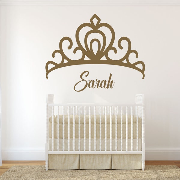 Tiara Wall Decal - Etsy
