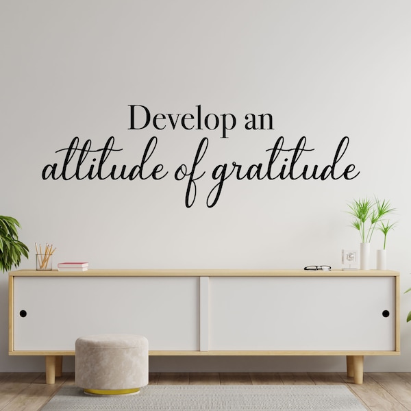 Gratitude Decal - Etsy