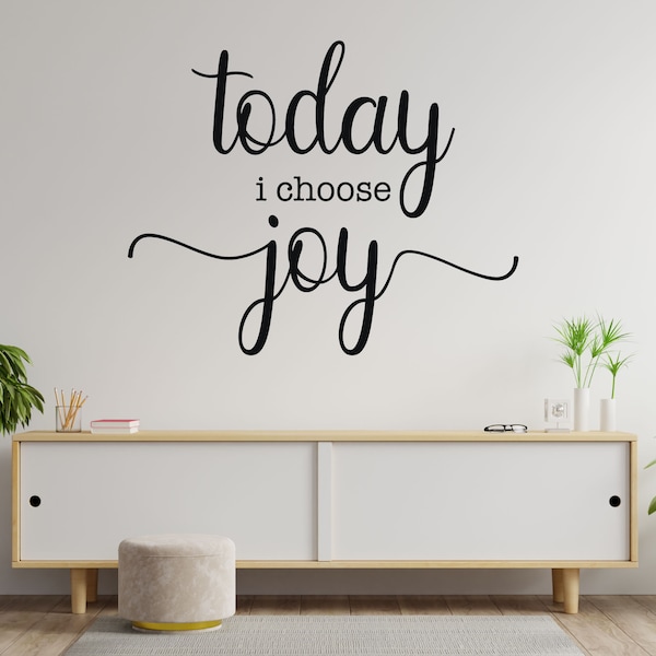 Joy Wall Decal - Etsy