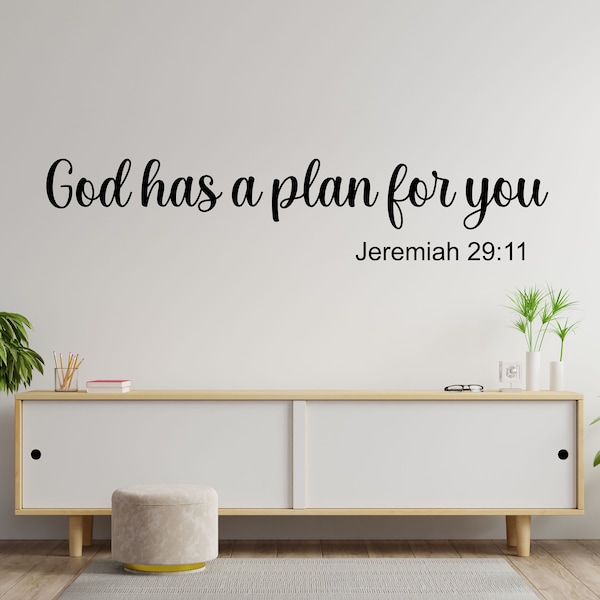 Scripture Wall Decal - Etsy