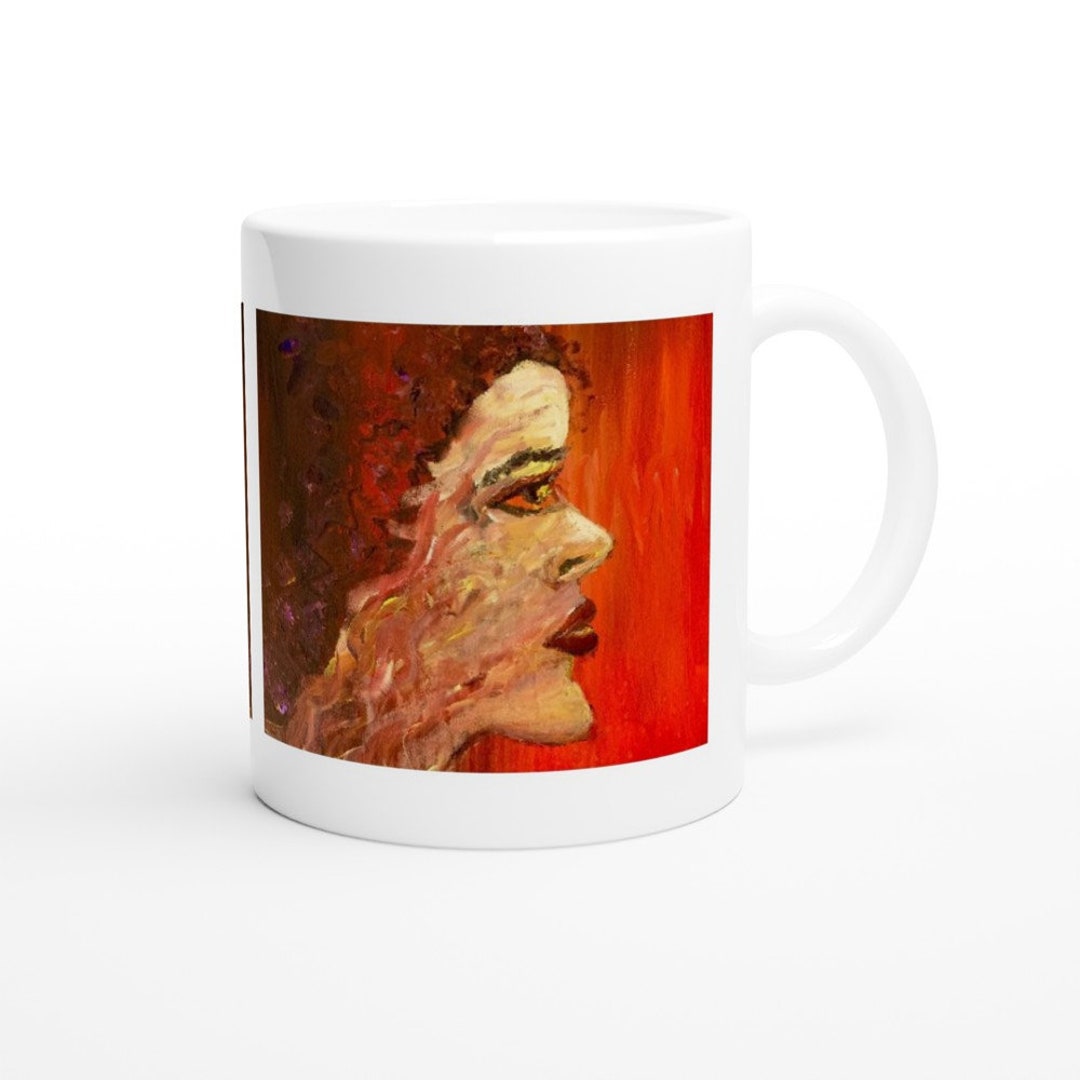 Art Mug: Goddess Rhiya, Goddess of Fire, Magical Mug, Spiritual ...