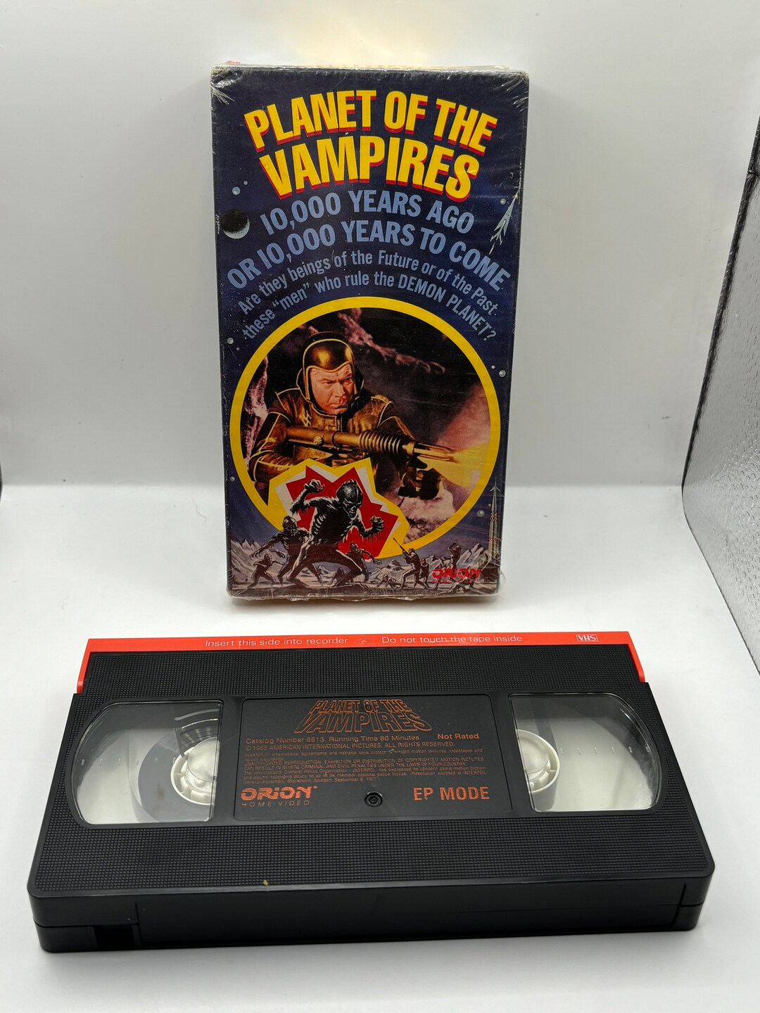 Vintage 1993 Planet of the Vampires VHS - Etsy