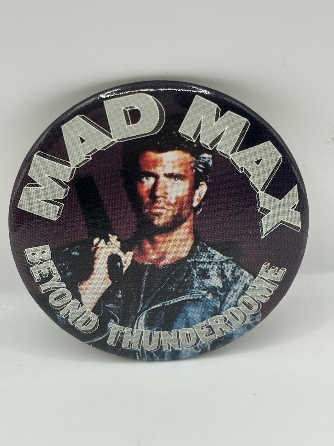 Vintage 1985 Mad Max Beyond Thunderdome Button/pinback - Featuring Mel ...