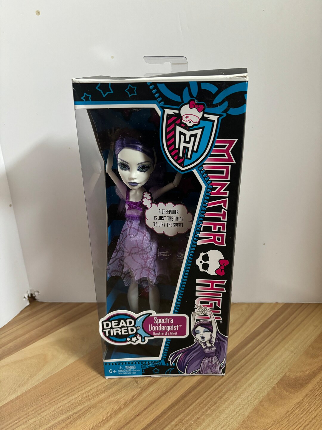 Original 2012 Monster High Doll Spectra Vondergeist Daughter of a Ghost ...