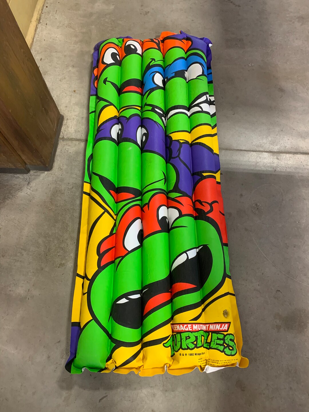 Vintage 1990s Teenage Mutant Ninja Turtles Pool/swim/lake Floaty/toy ...