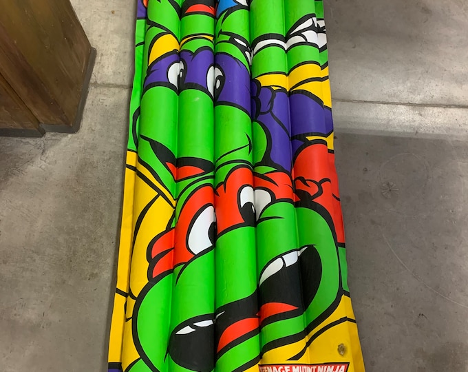 Vintage 1990s Teenage Mutant Ninja Turtles Pool/swim/lake Floaty/toy ...