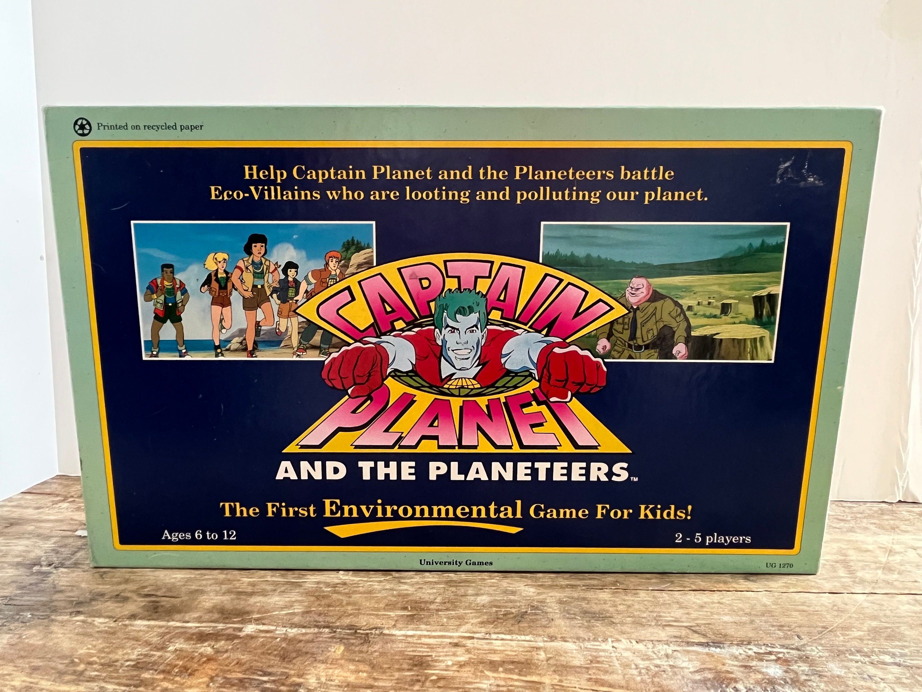 Captain Planet And The Planeteers Logo