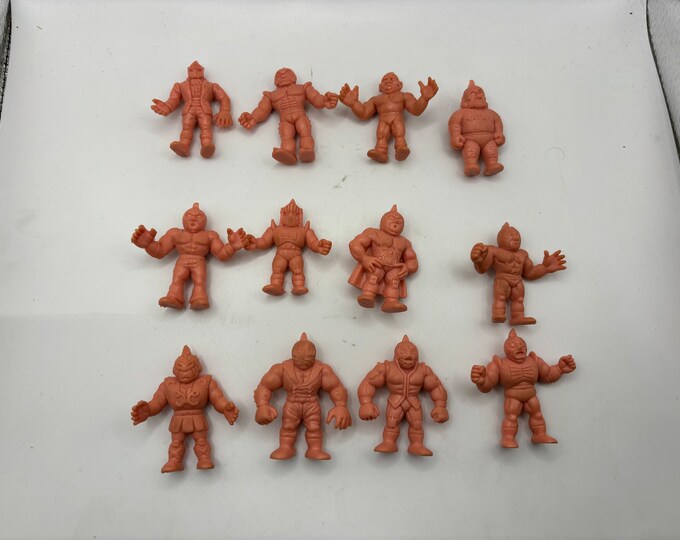 Bundle of 1980's M.U.S.C.L.E Men Figures - Etsy