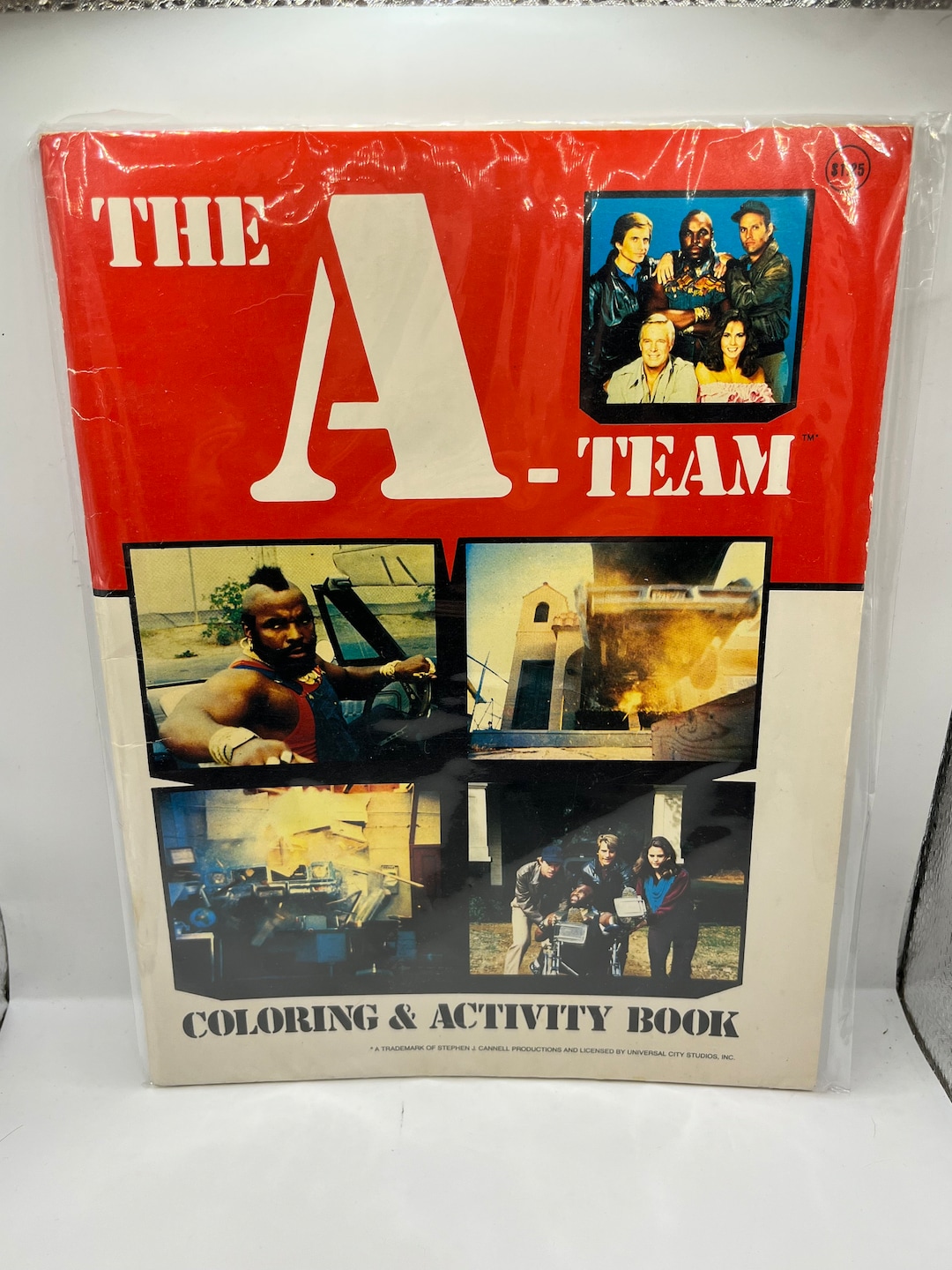 Vintage 1983 the A-team Coloring & Activity Book UNUSED - Etsy