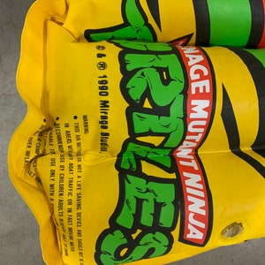 Vintage 1990s Teenage Mutant Ninja Turtles Pool/swim/lake Floaty/toy ...