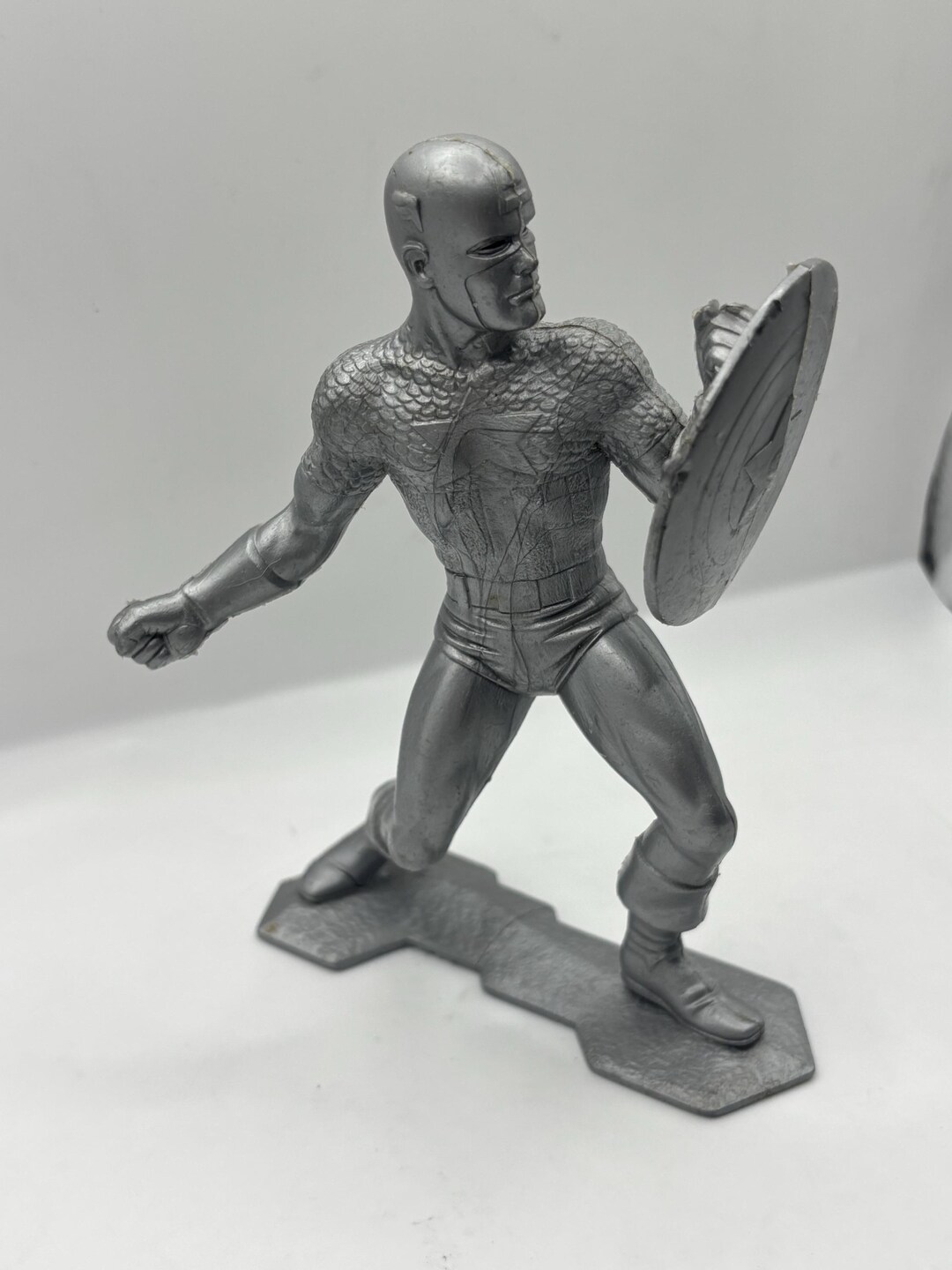 Vintage 1967 Marx Captain America Figure - Etsy