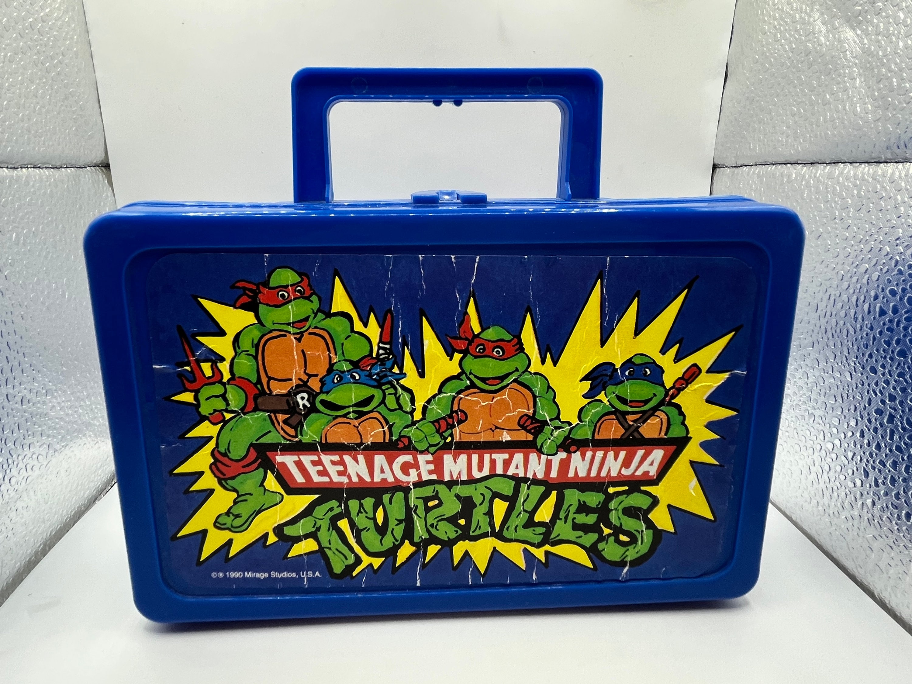 Vintage 1990 Teenage Mutant Ninja Turtles Plastic Pencil Case - Etsy