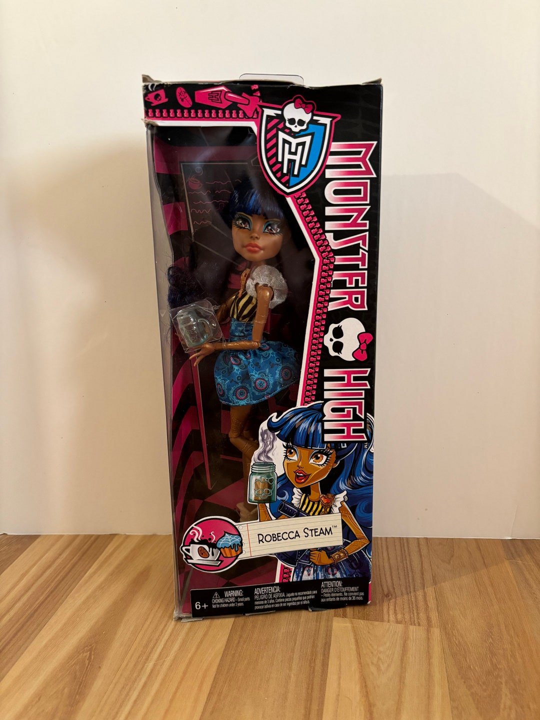 Original 2013 Monster High Rebecca Steam - Daughter of a Mad Scientist ...