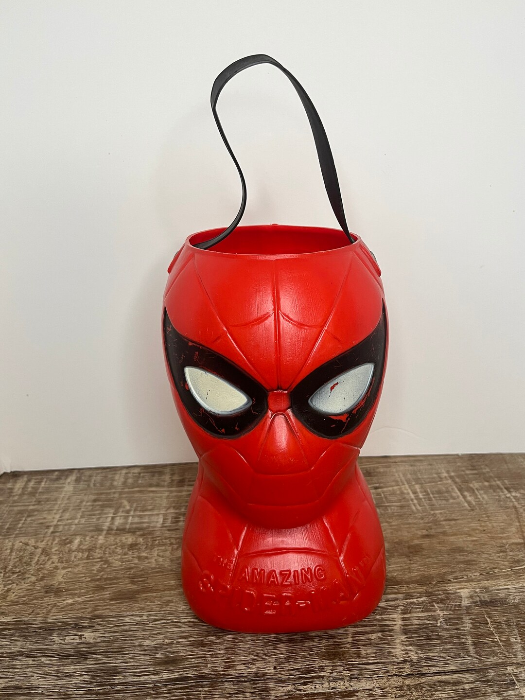 1979 Marvel Spiderman Head Candy Bucket - Etsy