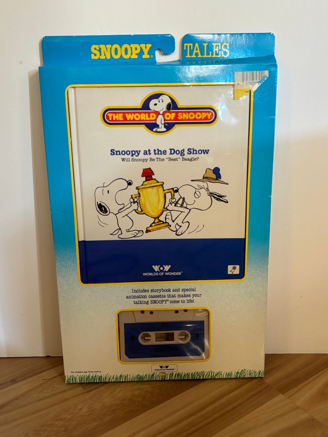 Vintage 1986 Snoopy Tales: Snoopy at the Dog Show Book & Cassette - Etsy