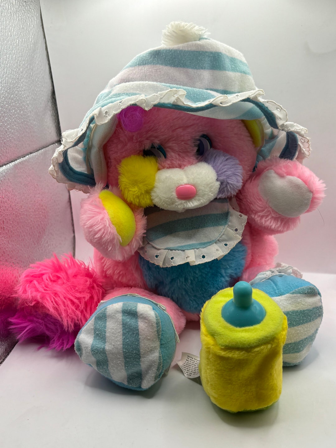 Vintage Original 1986 Mattel Baby Cribsy Popples - COMPLETE - Etsy