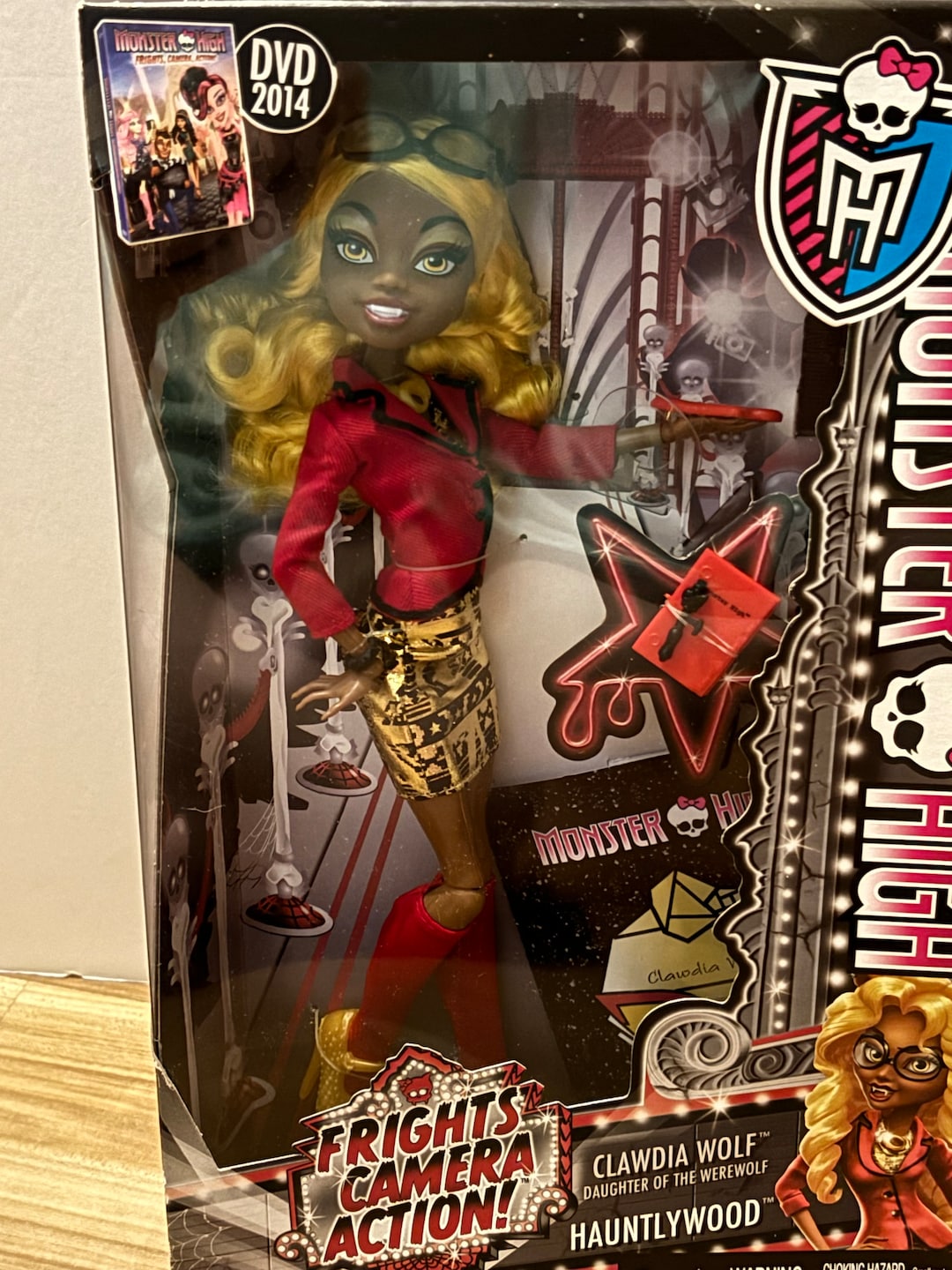 Original 2013 Monster High Clawdia Wolf Daughter of the Werewolf ...