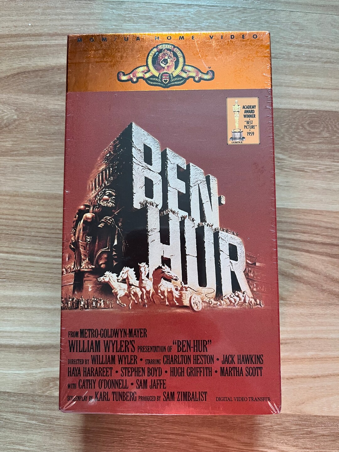 Vintage 1988 BEN-HUR VHS - Factory Sealed - Etsy