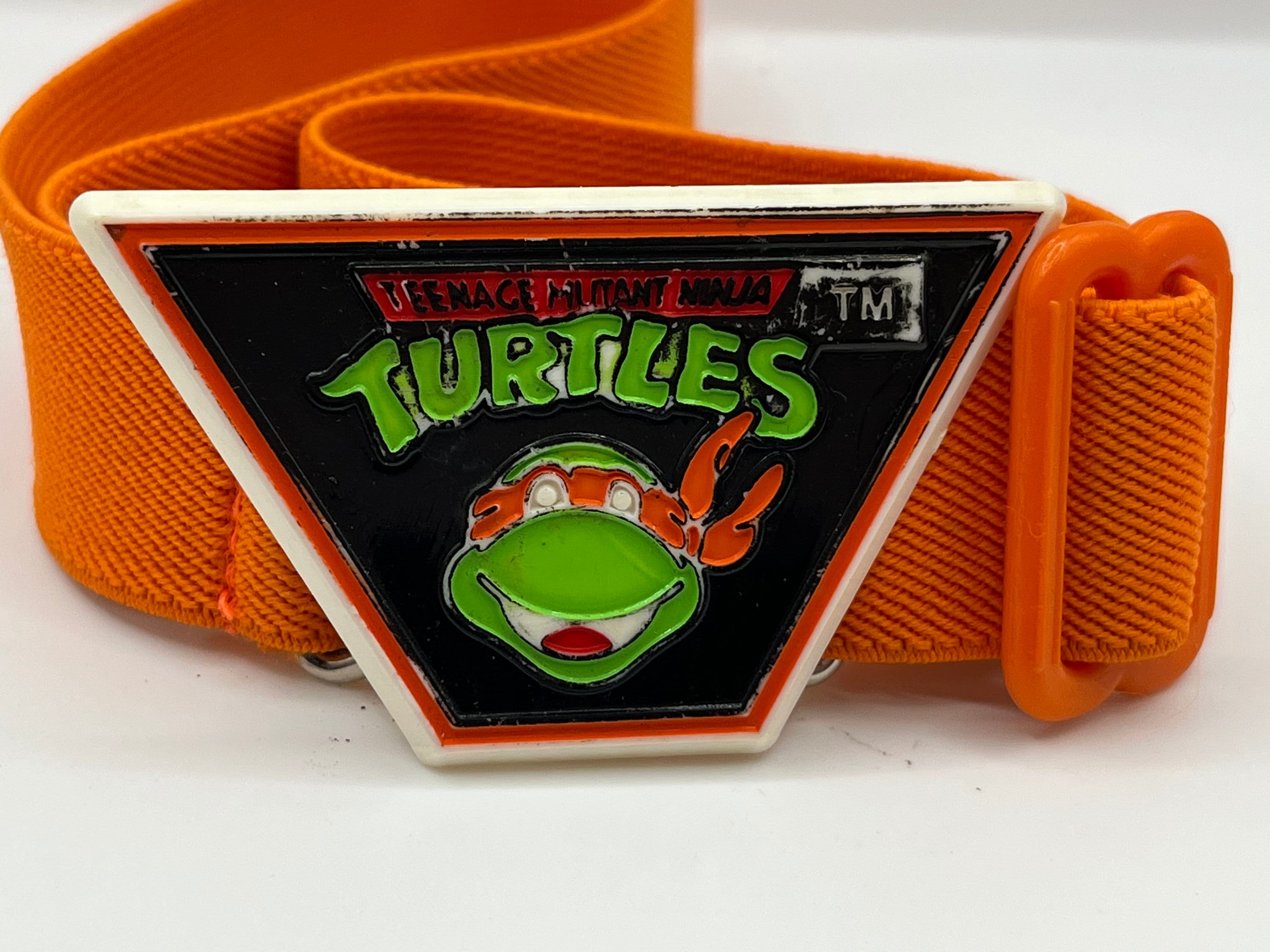Vintage 1989 Teenage Mutant Ninja Turtles Fabric Belt - Etsy