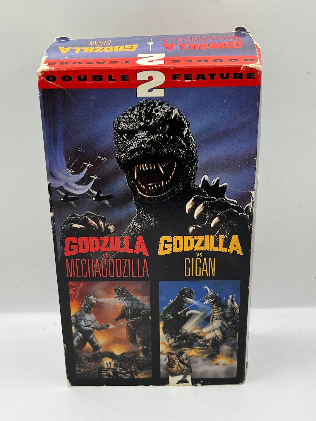 Vintage 1995 Godzilla Double Feature VHS Godzilla Vs. - Etsy