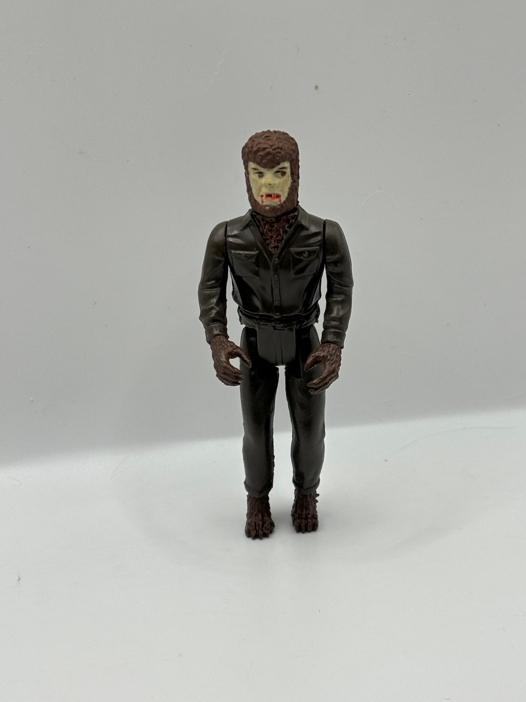 Vintage 1980 Remco Universal Monsters Wolfman GLOW in the DARK 3.75 ...