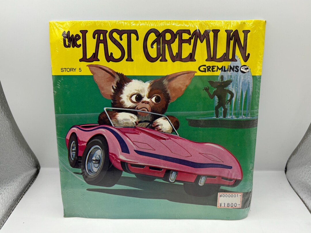 Vintage Gremlins Read Along Book and Record - SEALED - STORY 5 - the ...