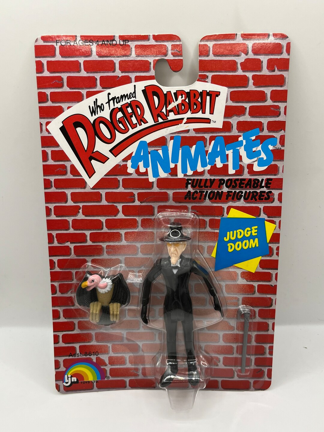 Vintage 1988 LJN "who Framed Roger Rabbit" Animates - Judge Doom ...