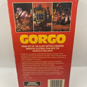Vintage 1989 Gorgo VHS - Etsy