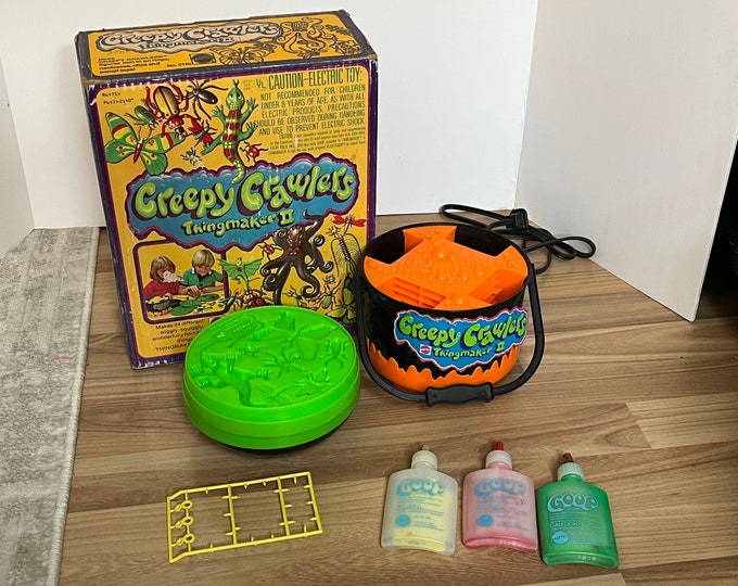 Vintage 1978 Creepy Crawlers Thingmaker II - Etsy