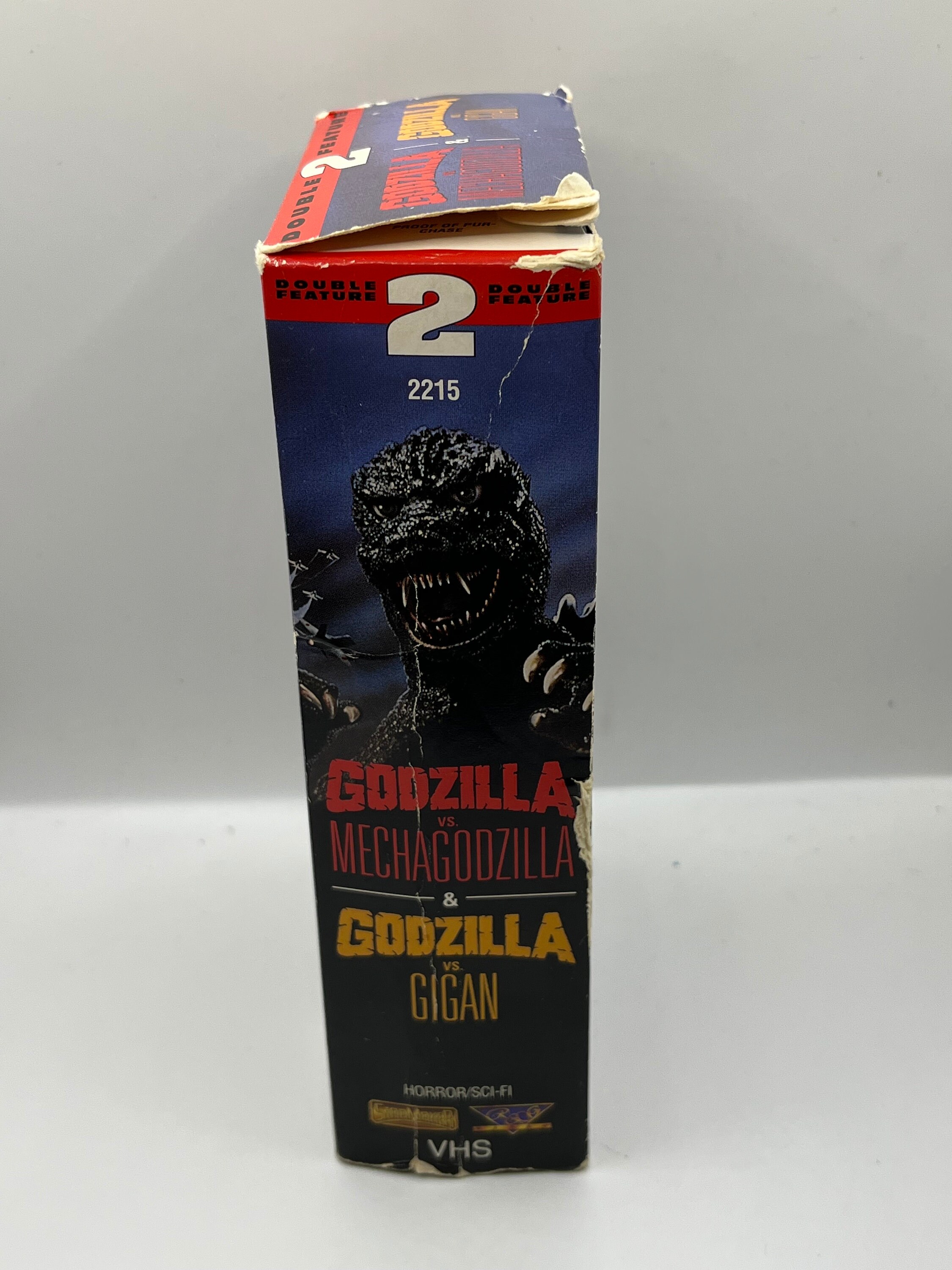 Vintage 1995 Godzilla Double Feature VHS Godzilla Vs. - Etsy