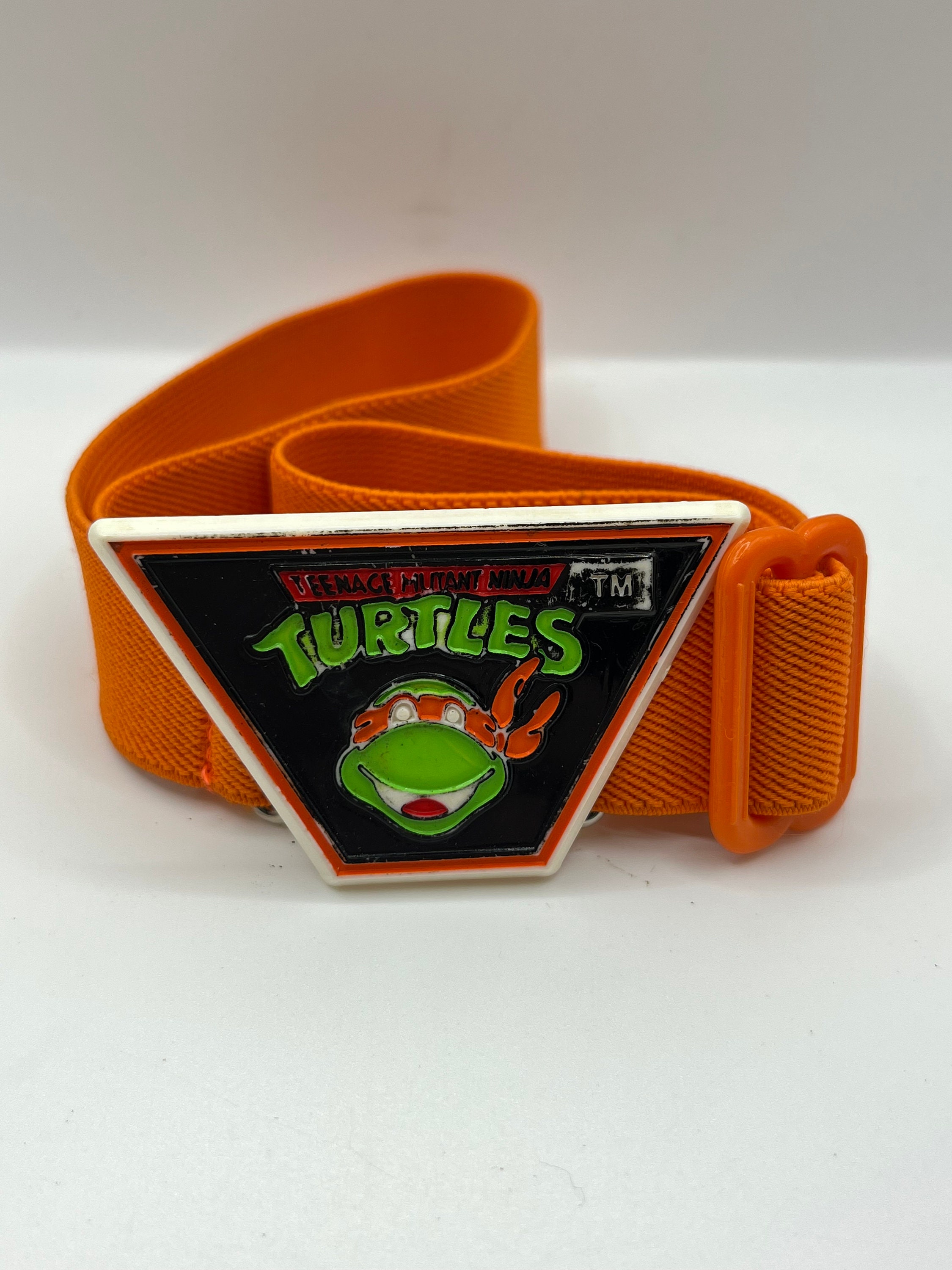 Vintage 1989 Teenage Mutant Ninja Turtles Fabric Belt - Etsy