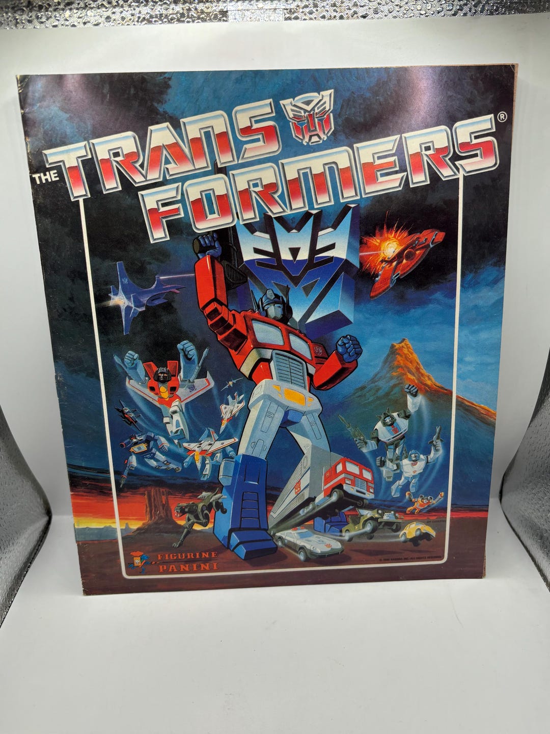 Vintage 1986 the Transformers G1 Panini Sticker Book - UNUSED - Etsy