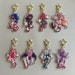 Sonic Acrylic Glitter Charms - Etsy
