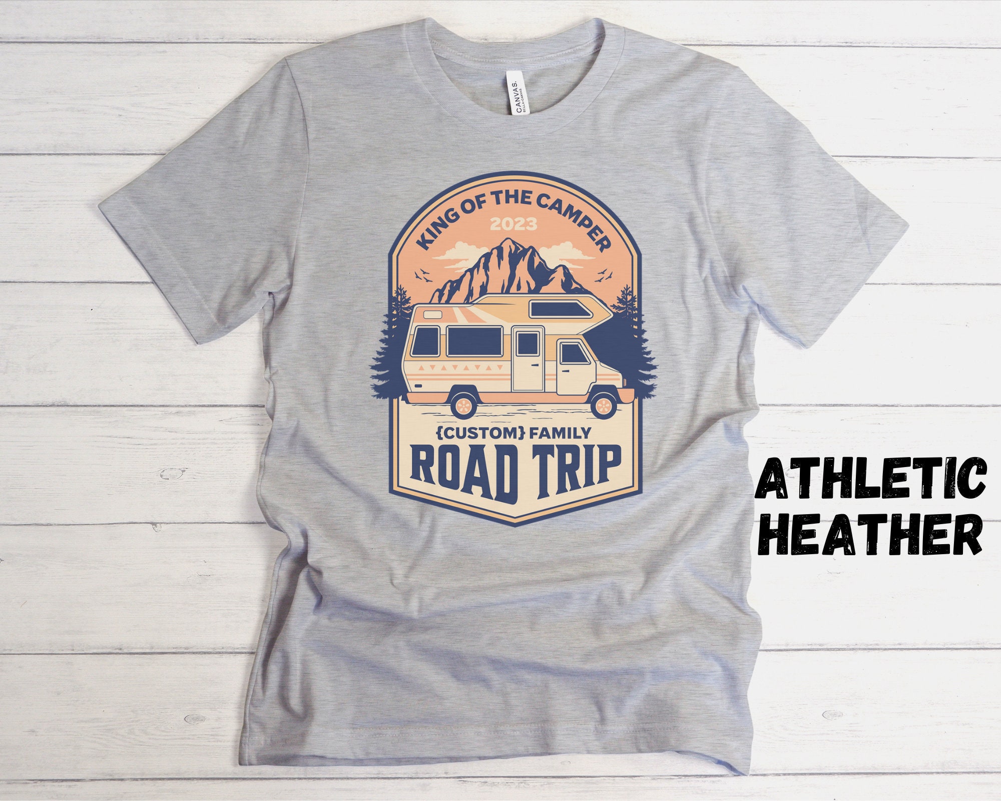 Family RV Vacation Shirt RV Road Trip T-shirt Custom Family - Etsy