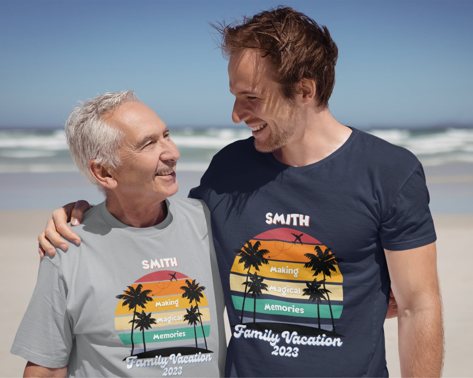 Custom Family Vacation Shirts, Matching Personalized Family Trips T ...