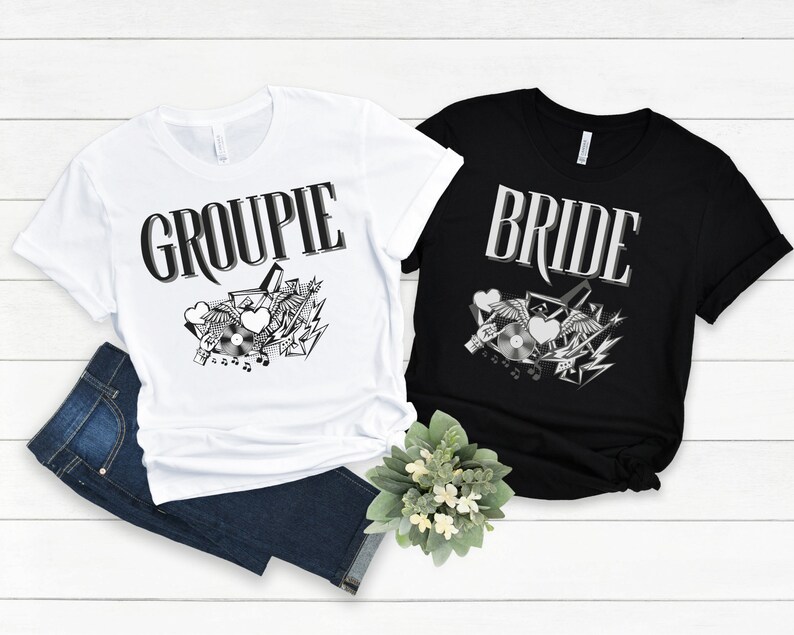 Rock and Roll Bride Shirt Bach Tour Tshirt Til Death Do Us Part T-shirt ...