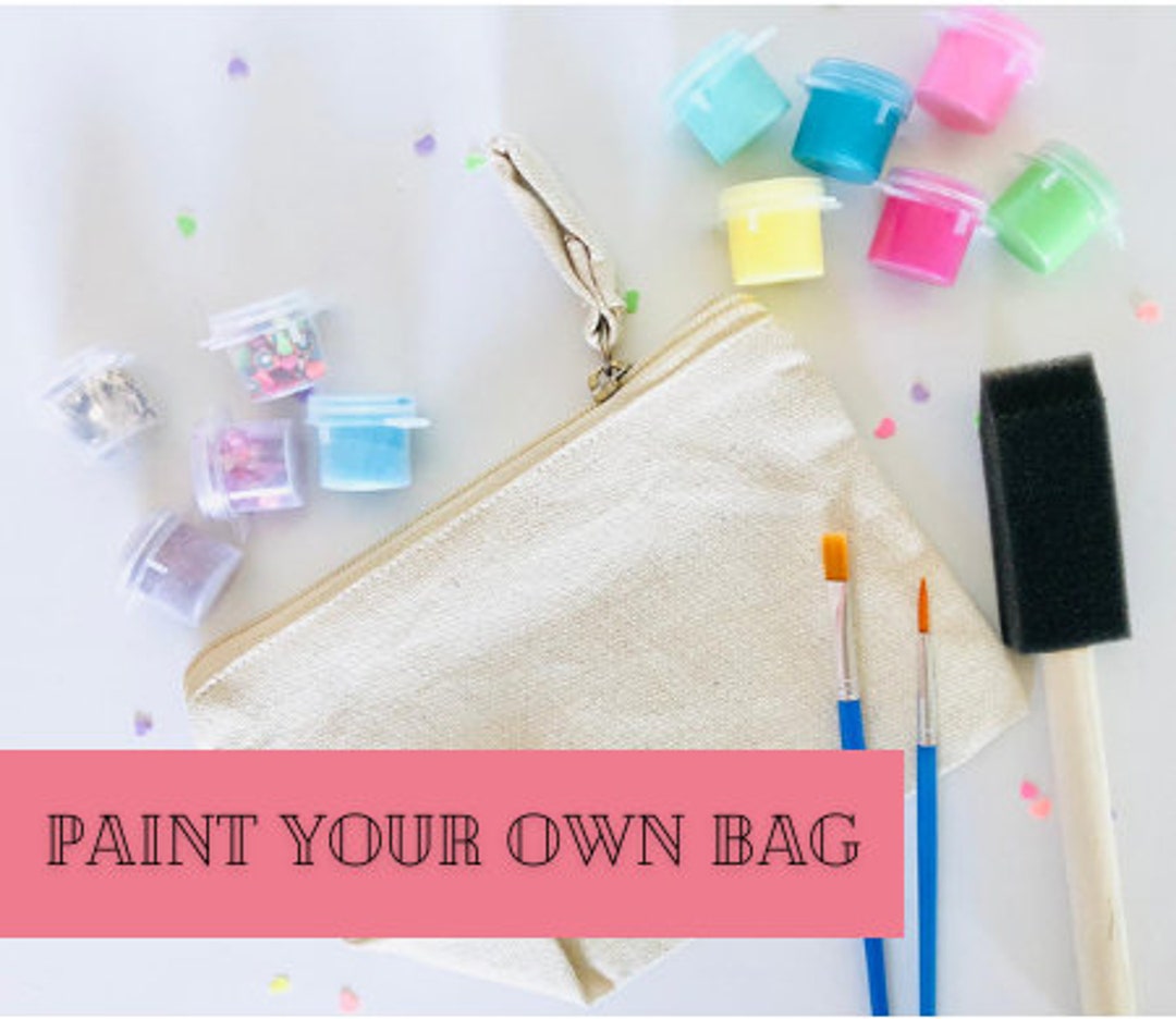 Canvas Bag Painting Kit Paint Your Own Awesome Bag DIY Bag Painting Kit ...