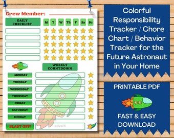 A.B.C. Behavior Chart - Etsy