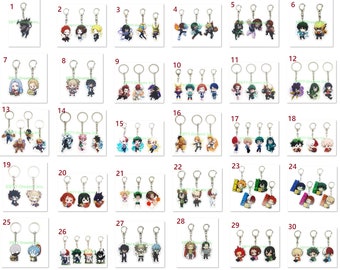 My Hero Academia Keychain | Etsy