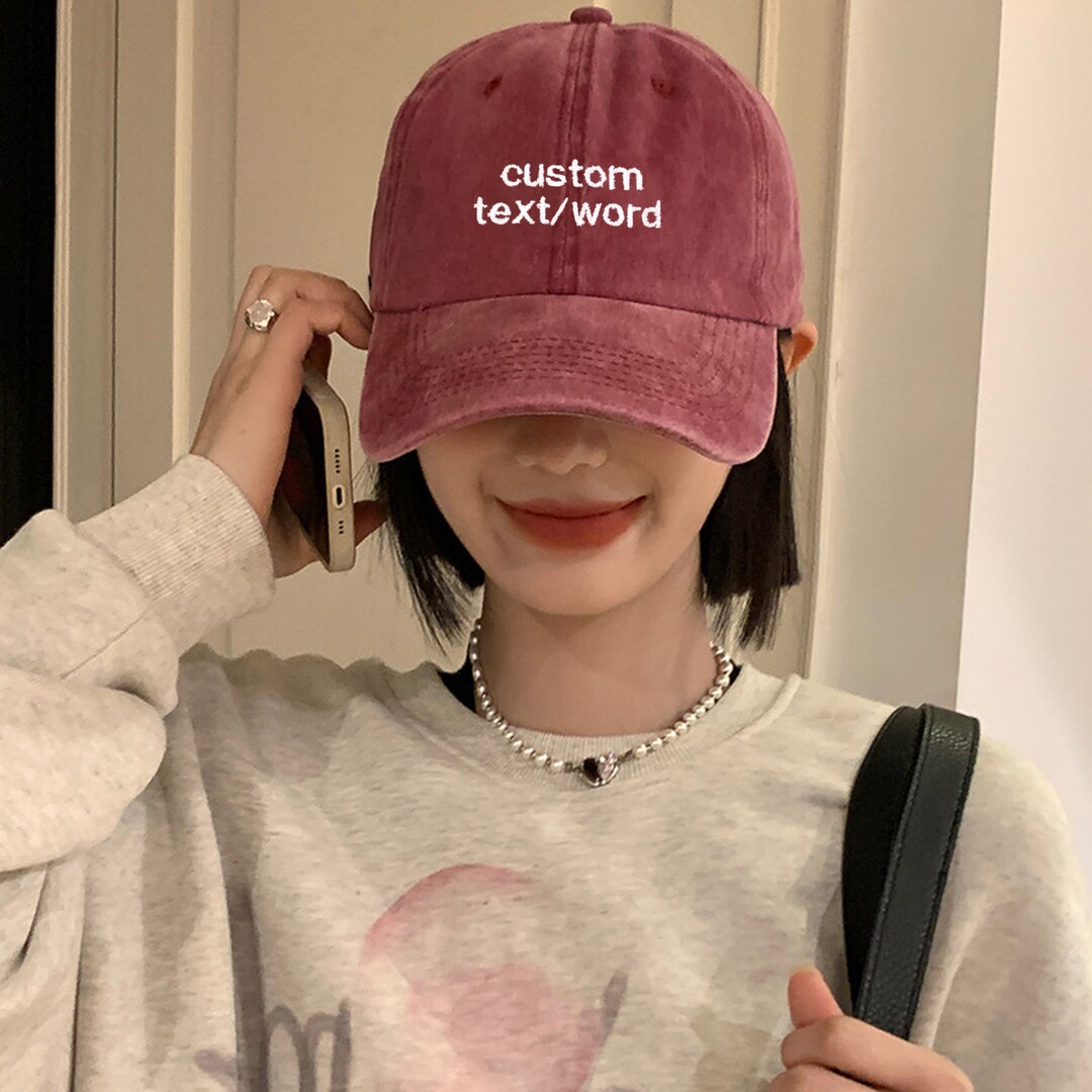 Embroidered Hatpersonalized Dad Cap Embroidery Logo Baseball ...