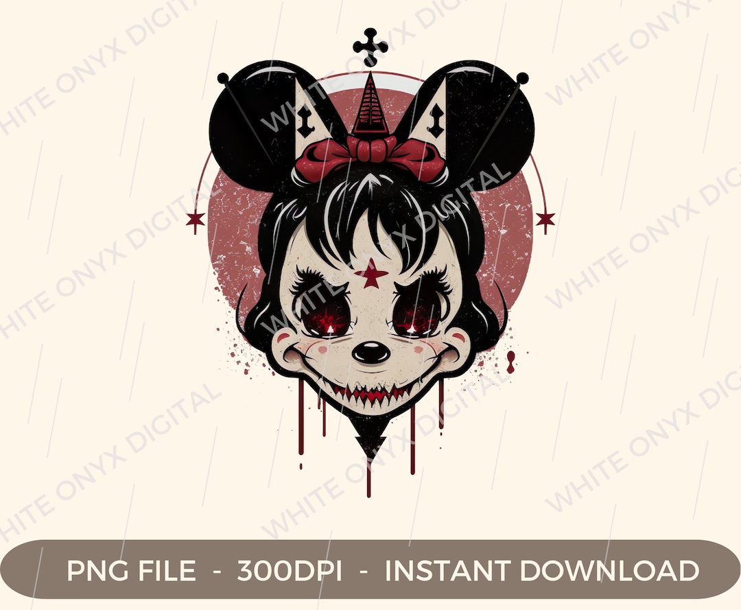 Zombie Minnie Mouse